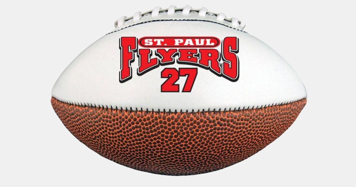 Custom Printed Mini Autograph Football 7-8" with your logo ...