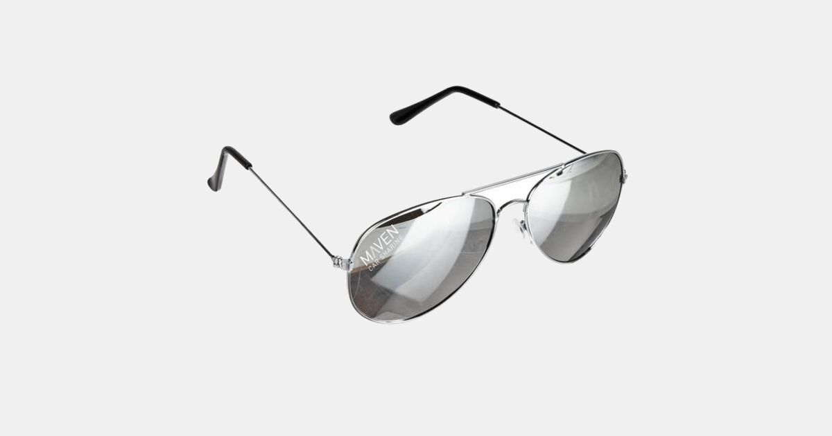 Custom Printed Aviator sunglasses with your logo | ImprintLogo.com