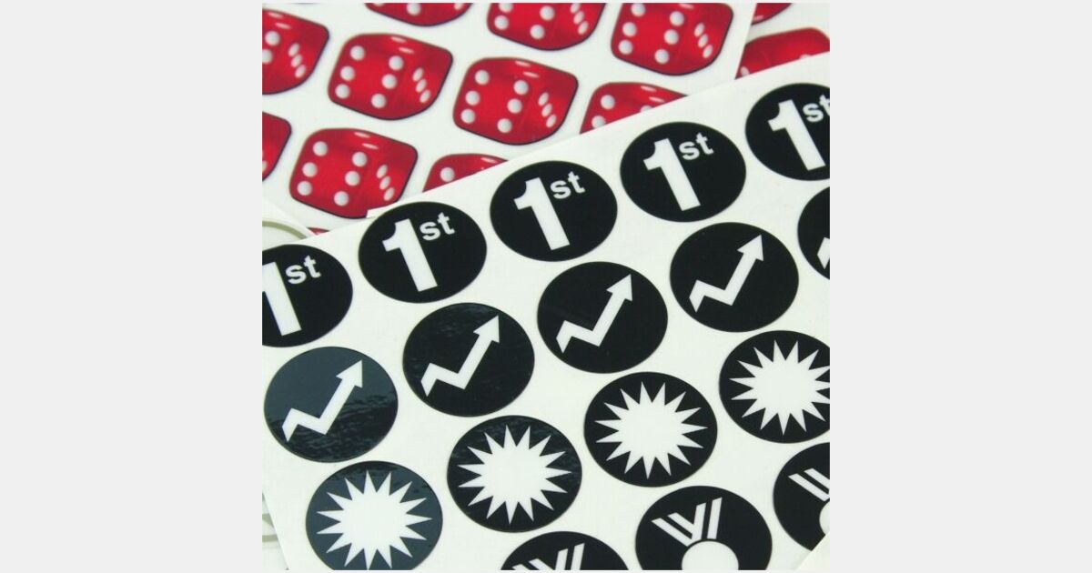 Award Decal Sheet with your logo | ImprintLogo.com