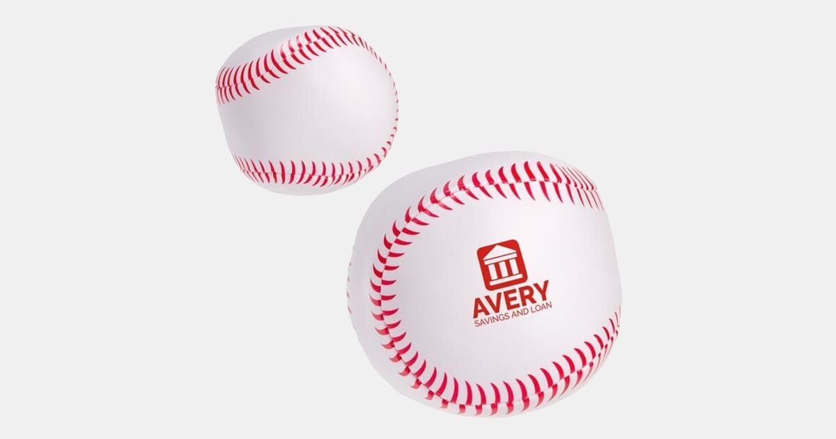 Marketing Baseball Fiberfill Sports Ball with your logo | ImprintLogo.com