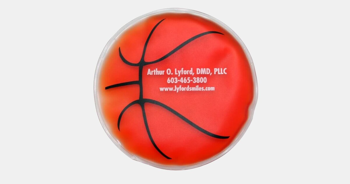 Promotional Basketball Chill Patch with your logo | ImprintLogo.com
