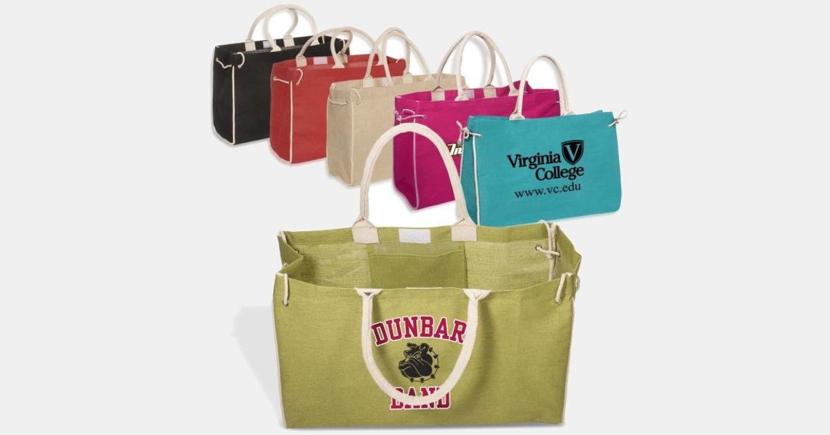 Promotional Bermuda Tote with your logo | ImprintLogo.com