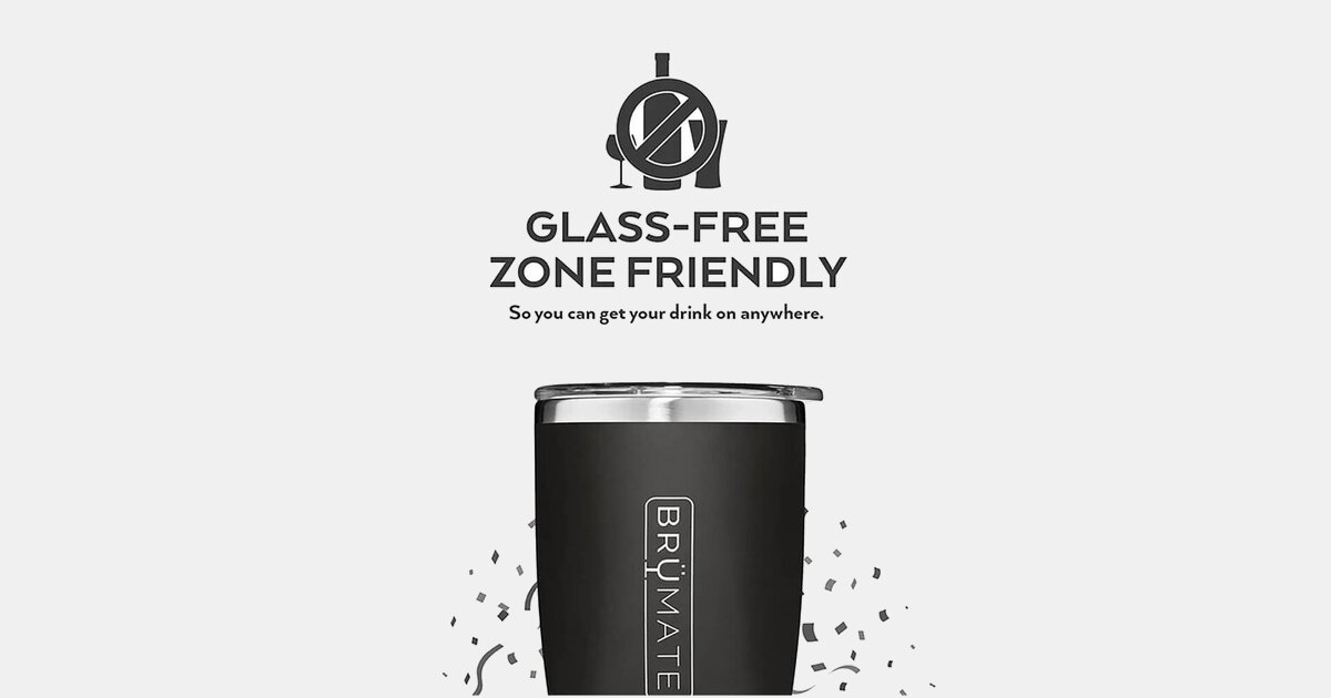 Custom Printed Brumate Rocks Tumbler 12 Oz with your logo | ImprintLogo.com
