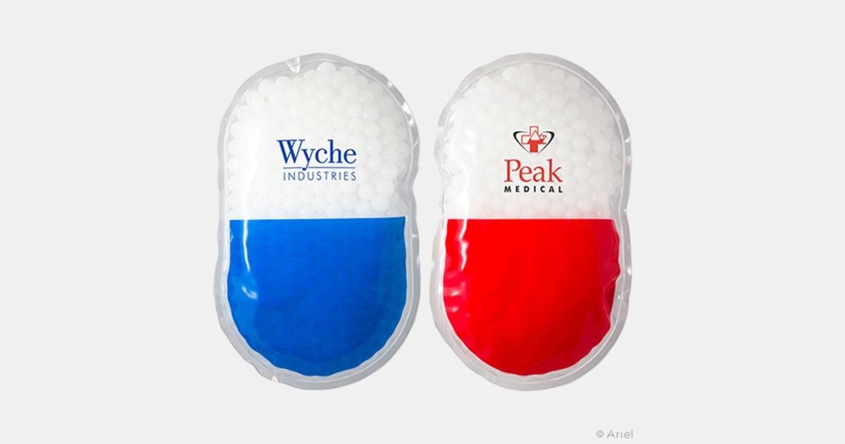 Custom Capsule Hot/Cold Pack with your logo | ImprintLogo.com