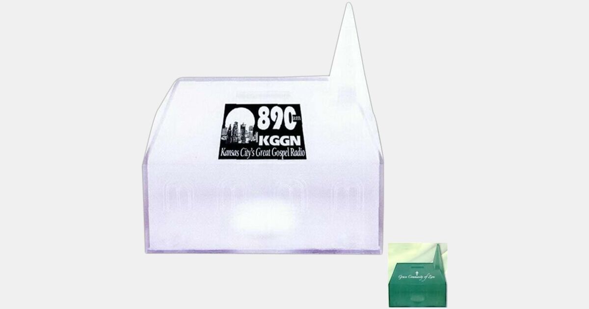 Church Bank with your logo | ImprintLogo.com