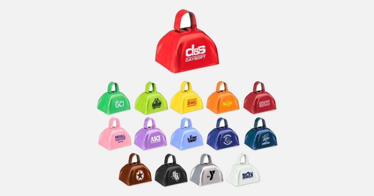 Classic Cowbell with your logo | ImprintLogo.com