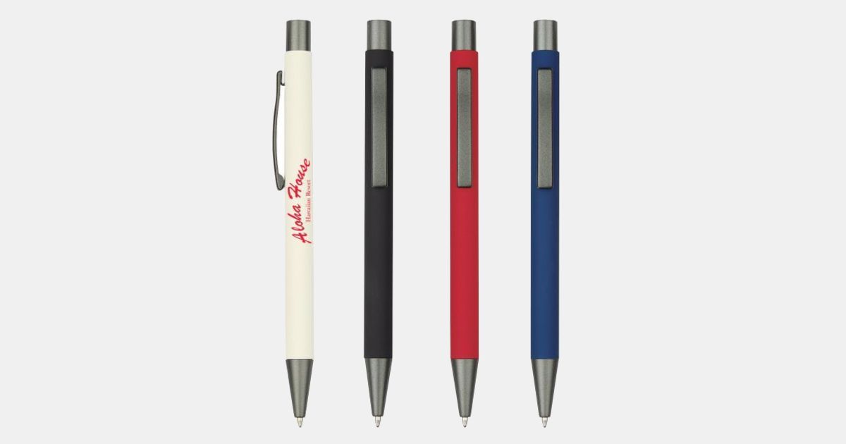 Imprinted Color Matte Pen with your logo | ImprintLogo.com