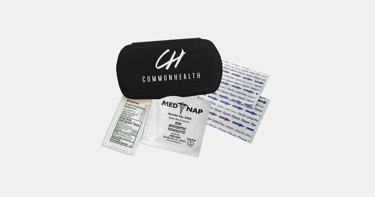 Compact First Aid Kit USA Made with your logo | ImprintLogo.com