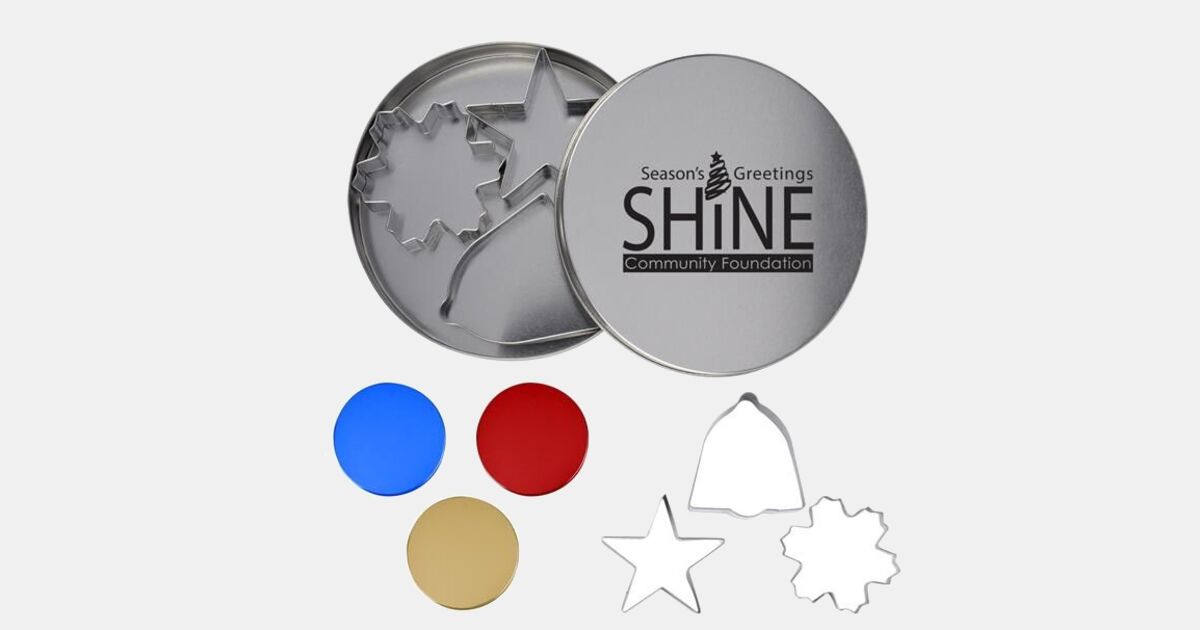 Custom Printed Cookie Cutter Set with your logo | ImprintLogo.com