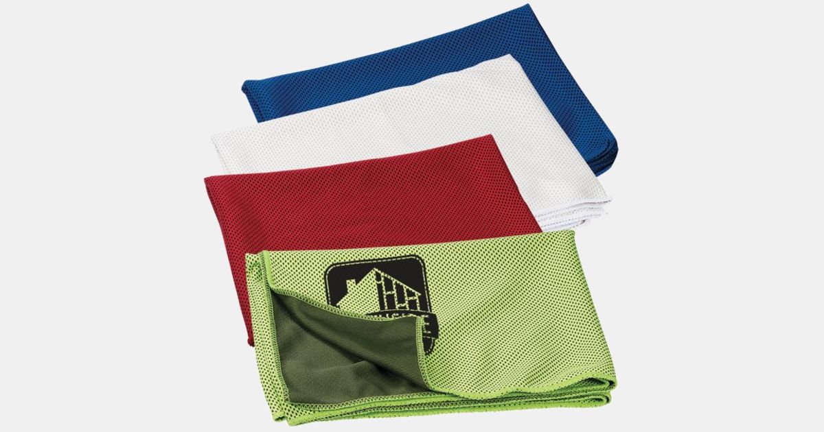 Imprinted Cooling Towel with your logo | ImprintLogo.com