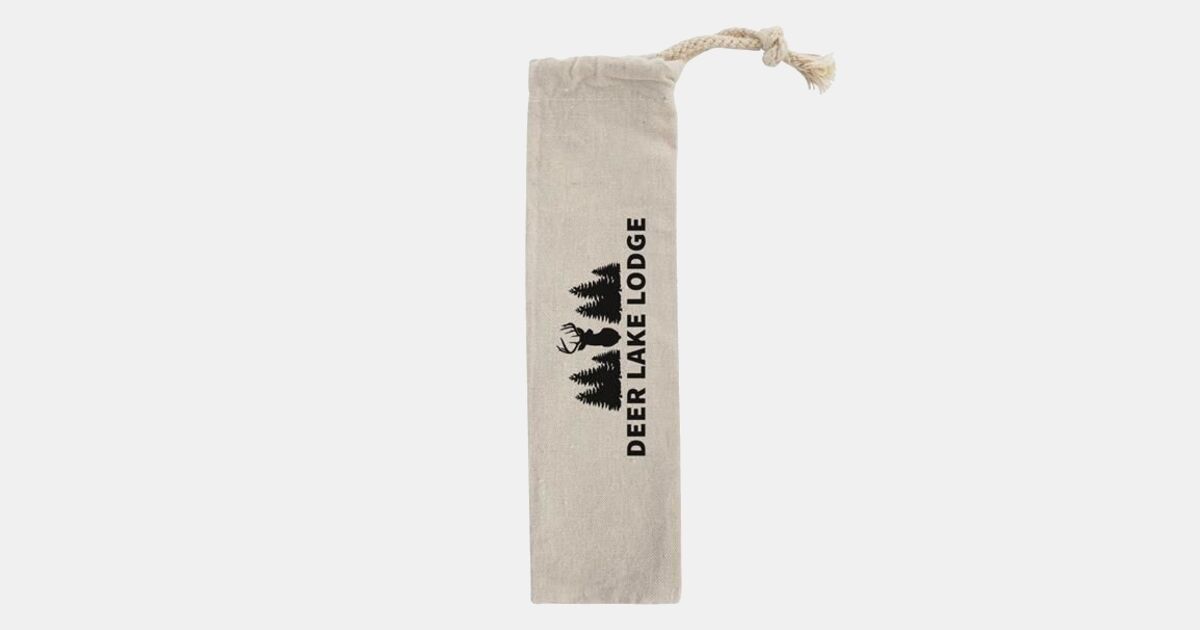 Cotton Carrying Pouch with your logo | ImprintLogo.com