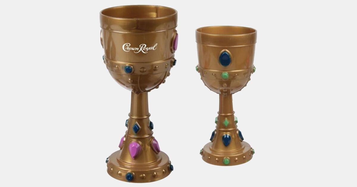 Custom Imprinted Crown Goblet with your logo | ImprintLogo.com