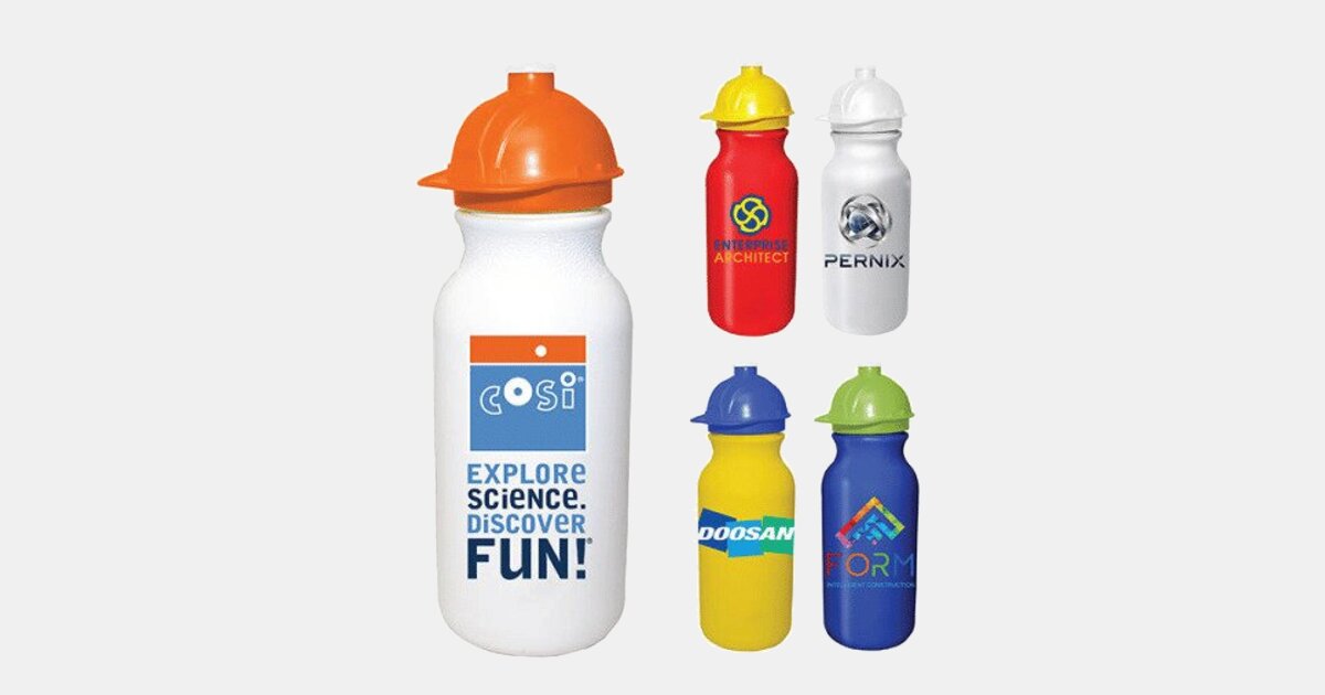 Custom Imprinted 20 oz. Value Cycle Bottle Fuill Color with your logo ...