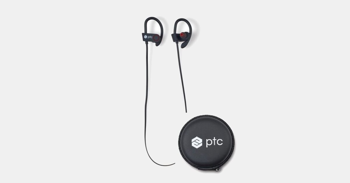 Custom Imprinted Arcos Bluetooth Earbuds with your logo | ImprintLogo.com