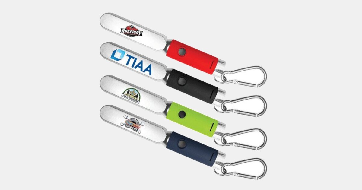 Custom Imprinted Halcyon(R) Safety COB Light Full Color with your logo ...