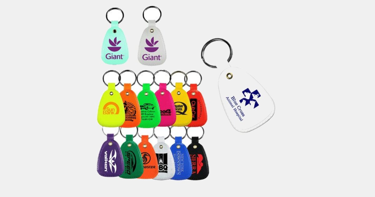 USA Made MicroHalt Western Saddle Key Tag with your logo | ImprintLogo.com