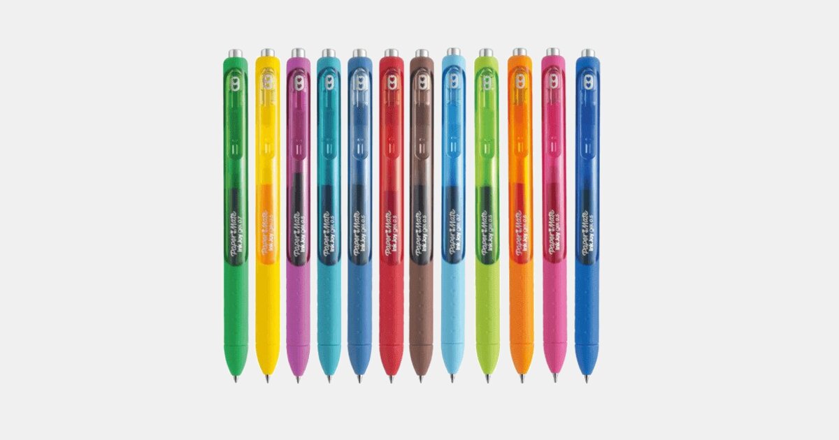 Custom Imprinted Paper Mate(R) Inkjoy Gel - Black Ink with your logo ...