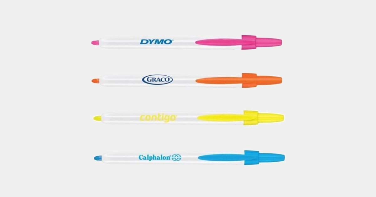 USA Made Sharpie(R) Highlighter RT with your logo | ImprintLogo.com