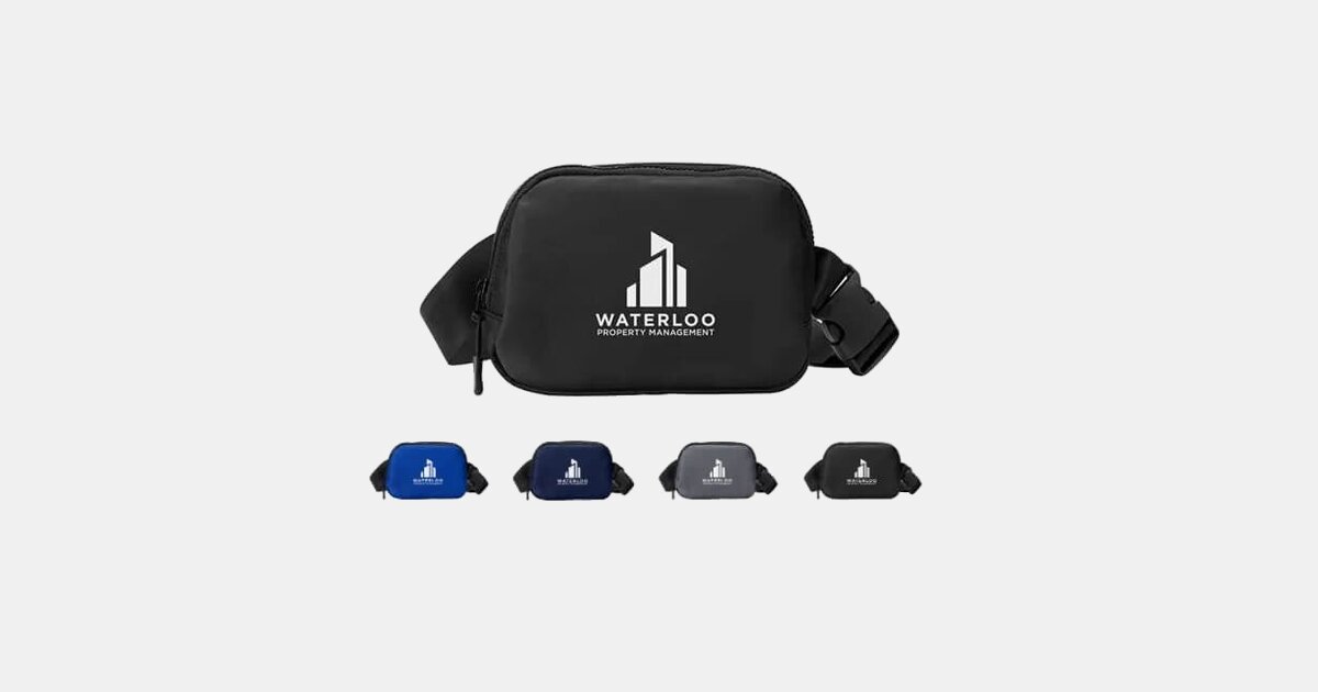 Custom Printed CORE365 Essentials Belt Pouch with your logo ...