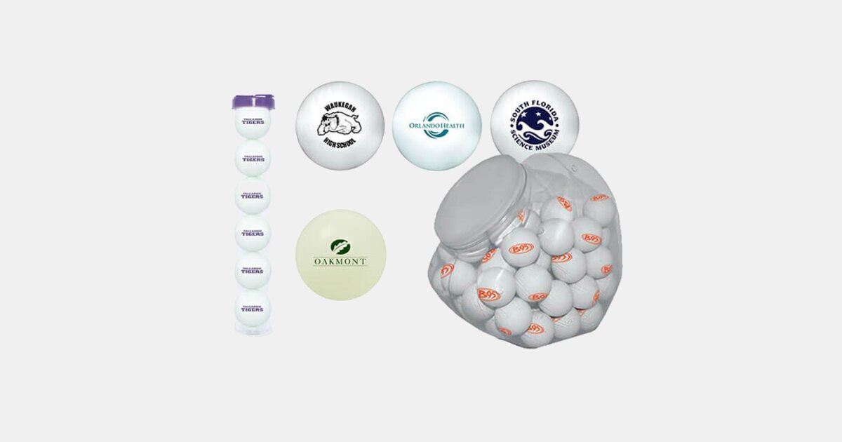 Custom Ping Pong Balls | Personalized Ping Pong Balls | ImprintLogo.com
