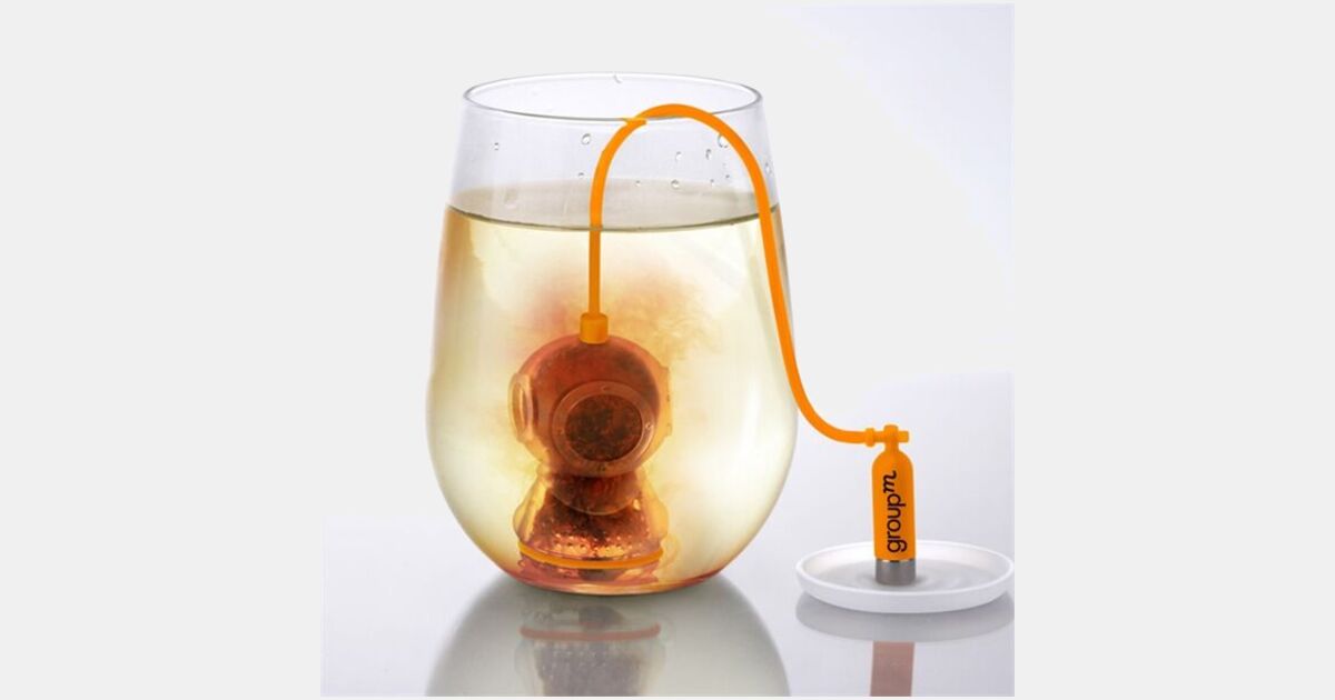 Promotional Deep Sea Diver Tea Infuser with your logo | ImprintLogo.com