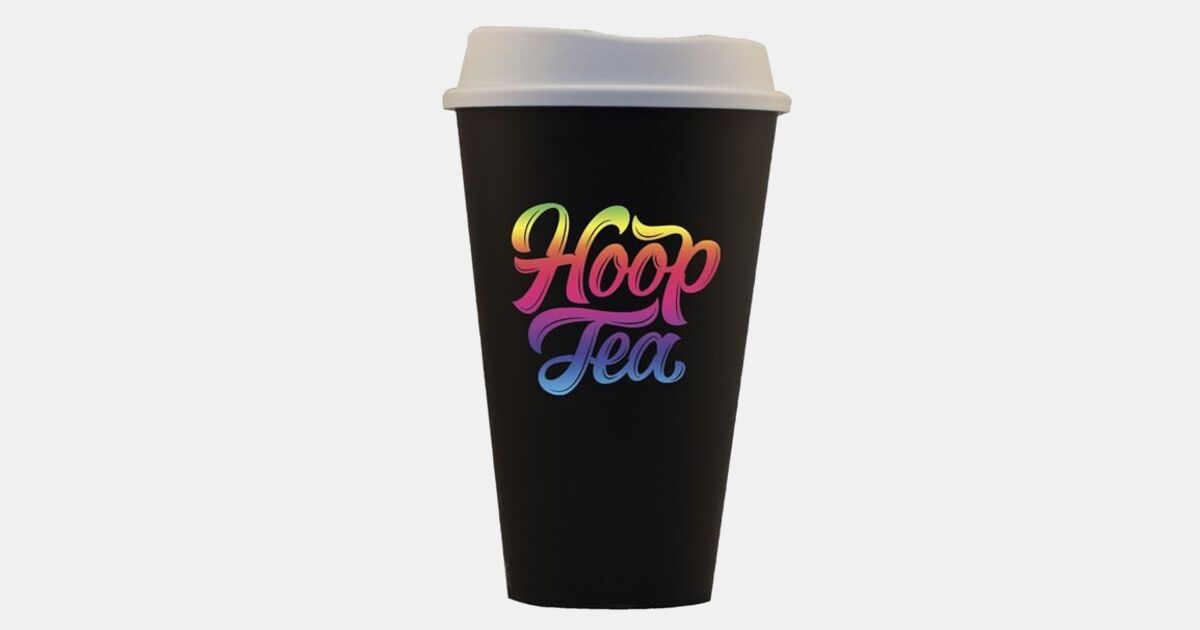 Full Color Wrap Java Flex - Black USA Made 17 oz with your logo ...