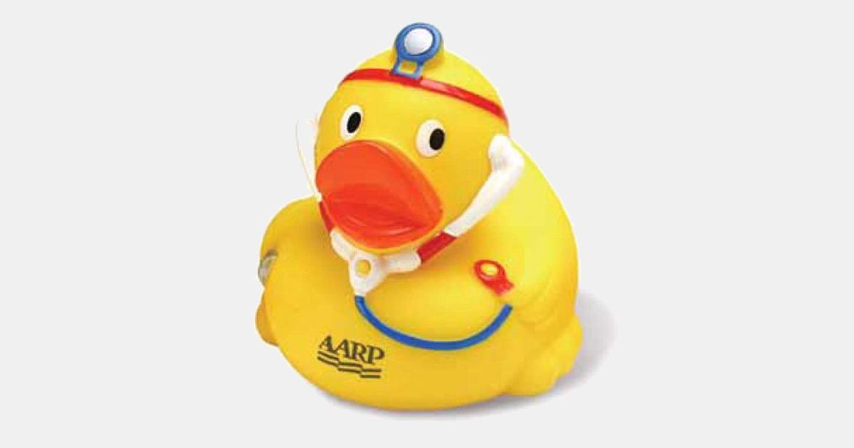 Custom Imprinted Rubber Duck Doctor | ImprintLogo.com