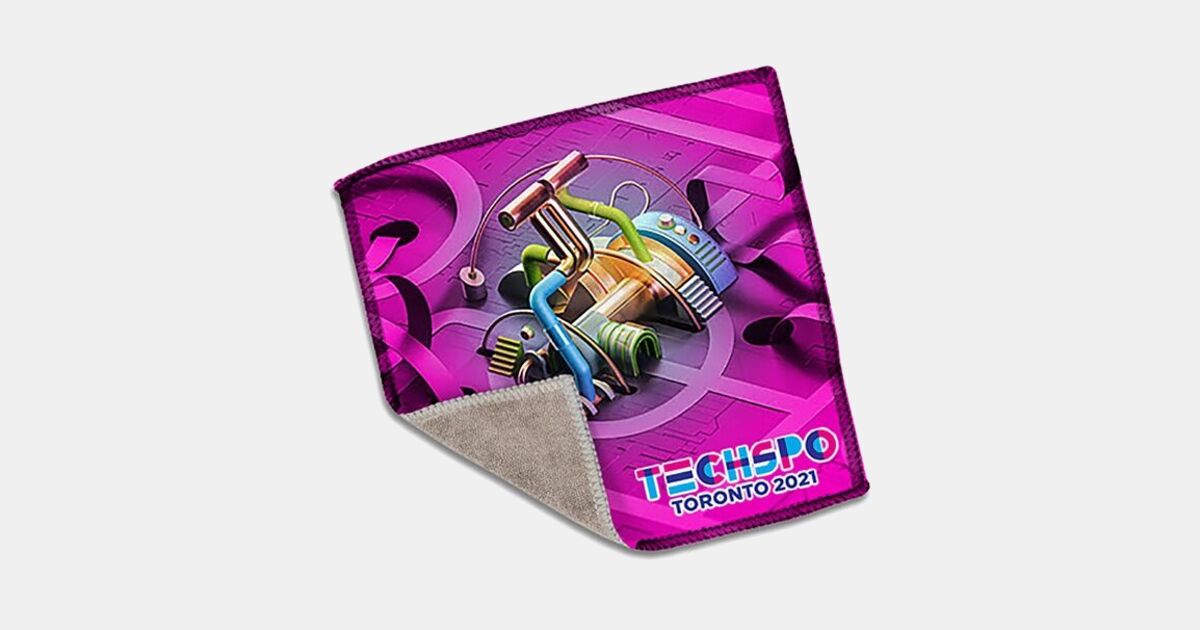 Double Side 2-In-1 Full Color Sublimation Microfiber Cloth with your ...