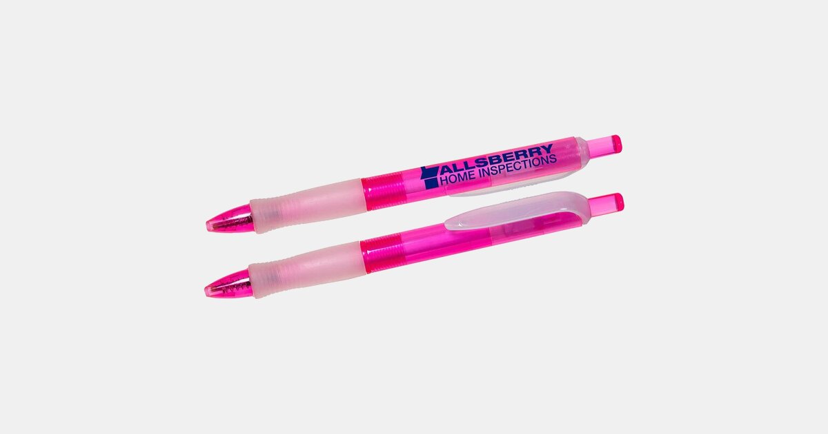Marketing Easy Flow Gel Pen - Black Ink with your logo | ImprintLogo.com