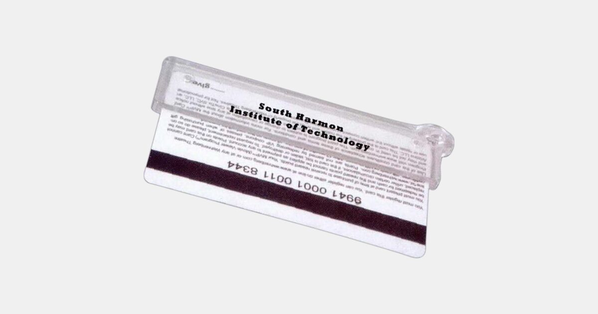 Easy Slide ID Holder with your logo | ImprintLogo.com