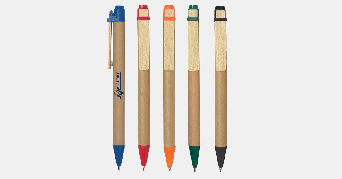 Imprinted Eco-Inspired Pen with your logo | ImprintLogo.com