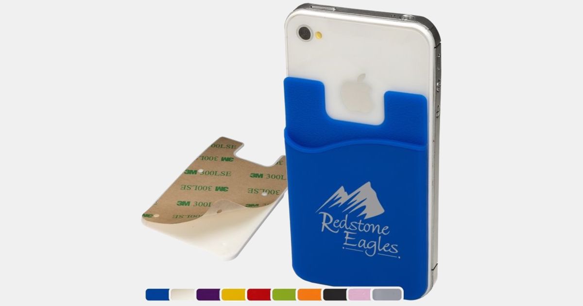 Personalized Mobile Pocket Econo Silicone | ImprintLogo.com