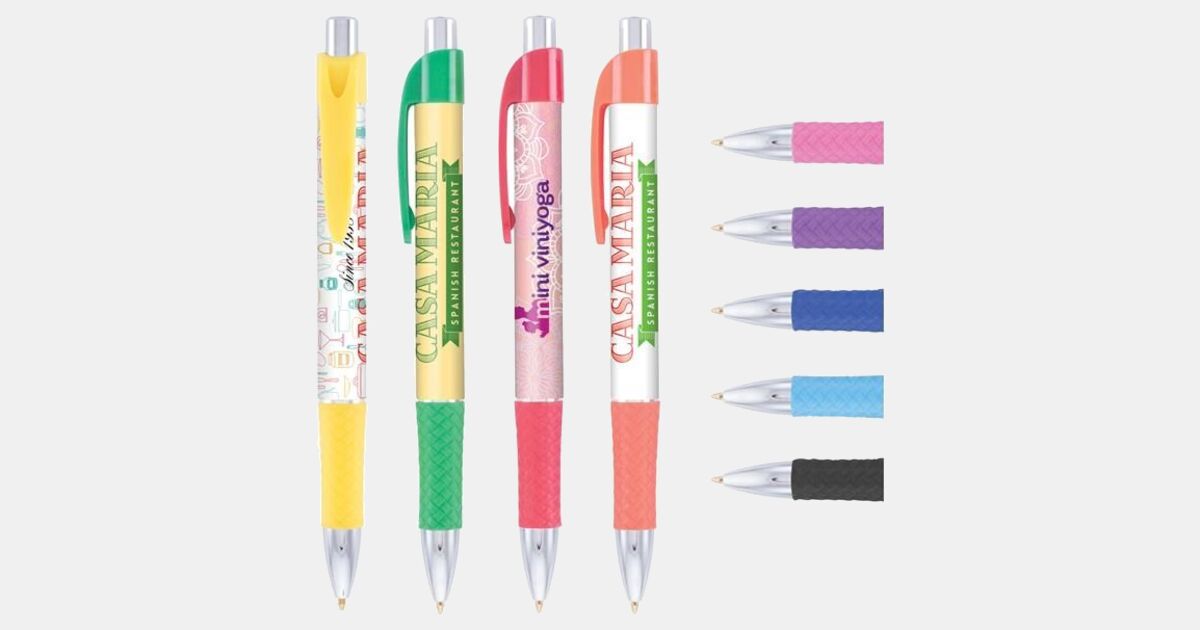 Custom printed Elite Pen - Digital Full Color Wrap with your logo ...
