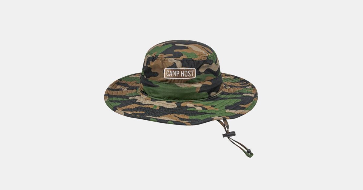 Embroidered Premium Performance Boonie Cap with your logo | ImprintLogo.com