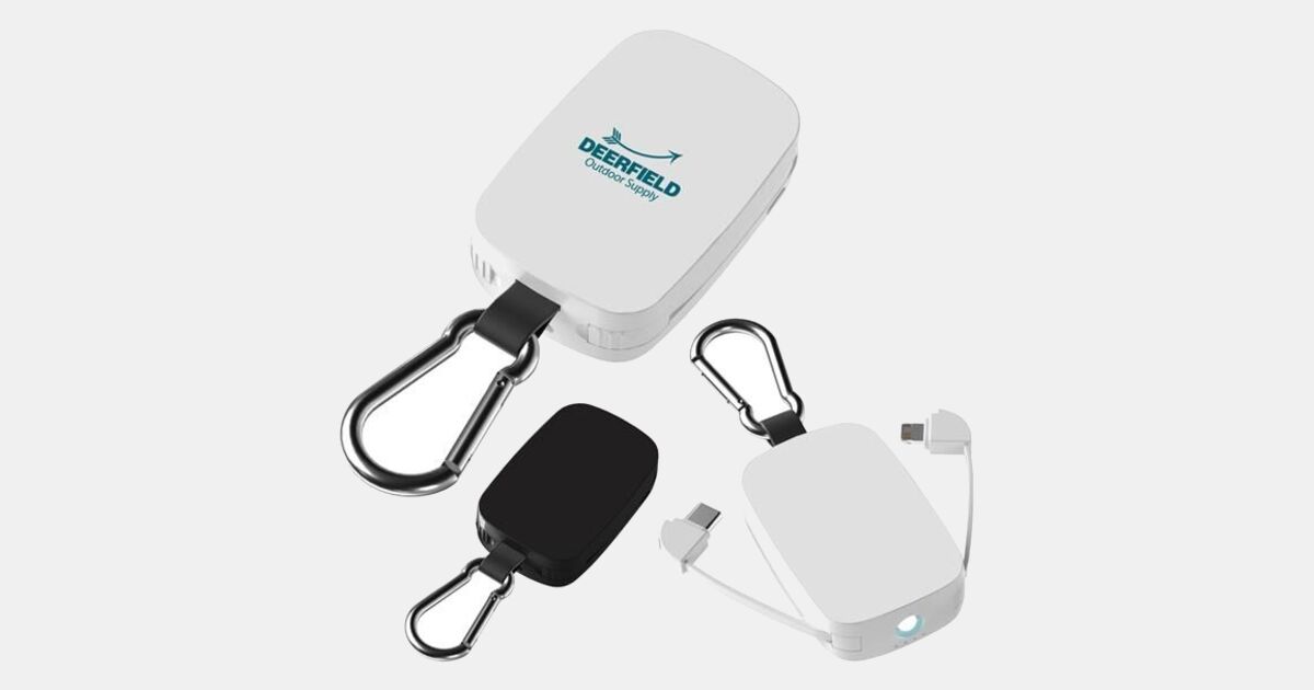 Custom Printed Emergency Power Bank With LED Light with your logo ...