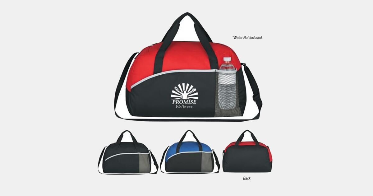 Custom Printed Executive Suite Duffel Bag with your logo | ImprintLogo.com