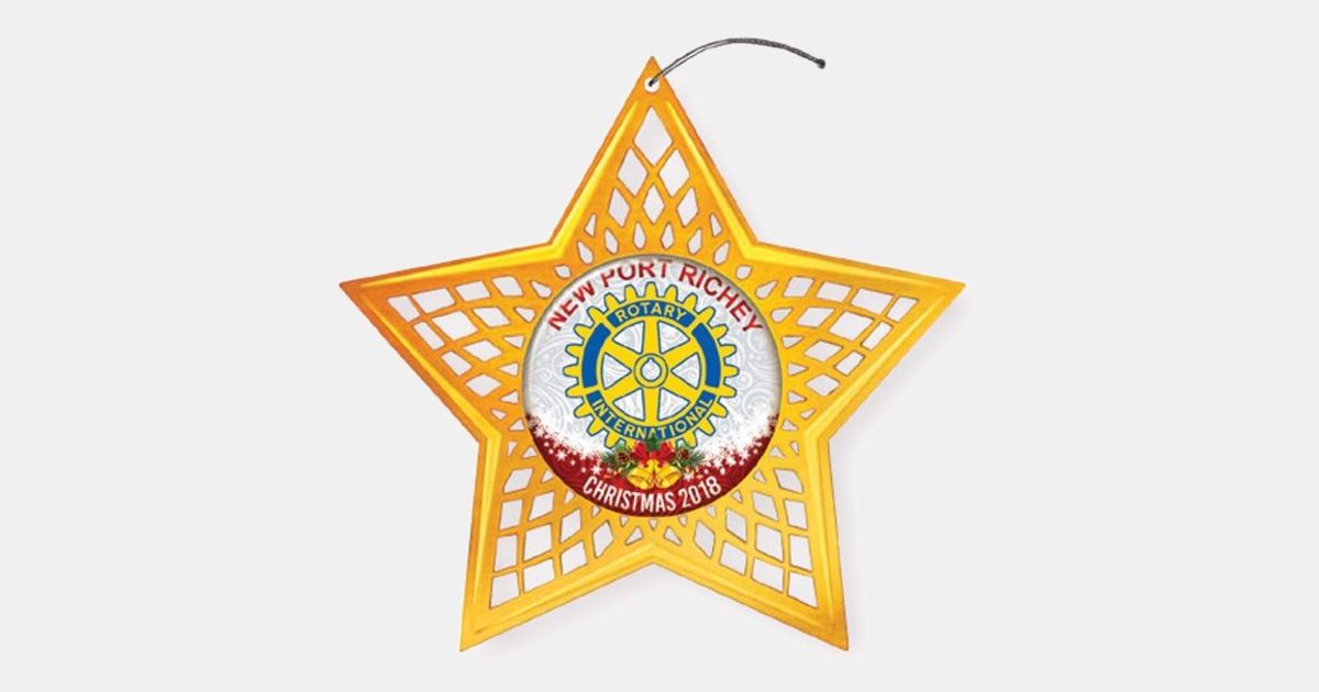 Custom Printed Express Star Holiday Ornament with your logo ...