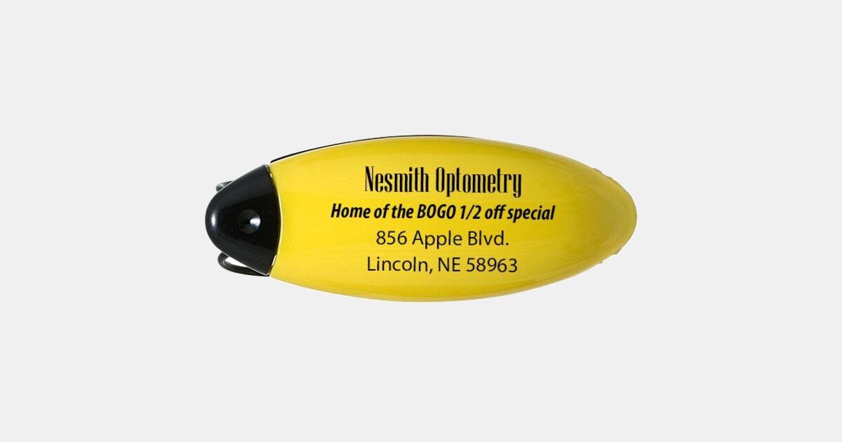 Eye Glass Visor Clip with your logo | ImprintLogo.com