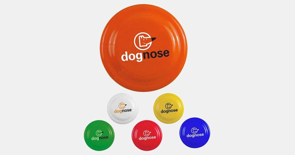 Fetch! - 7" Dog Safe Flyer USA Made with your logo | ImprintLogo.com