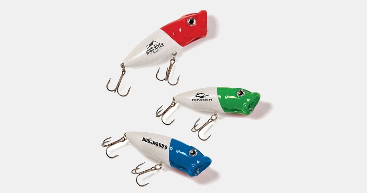 Fish Face Popper Lure with your logo | ImprintLogo.com