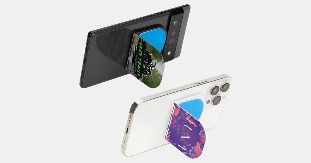 Flipstik(R) 2.0 Hands-Free Sticky Phone Stand with your logo ...