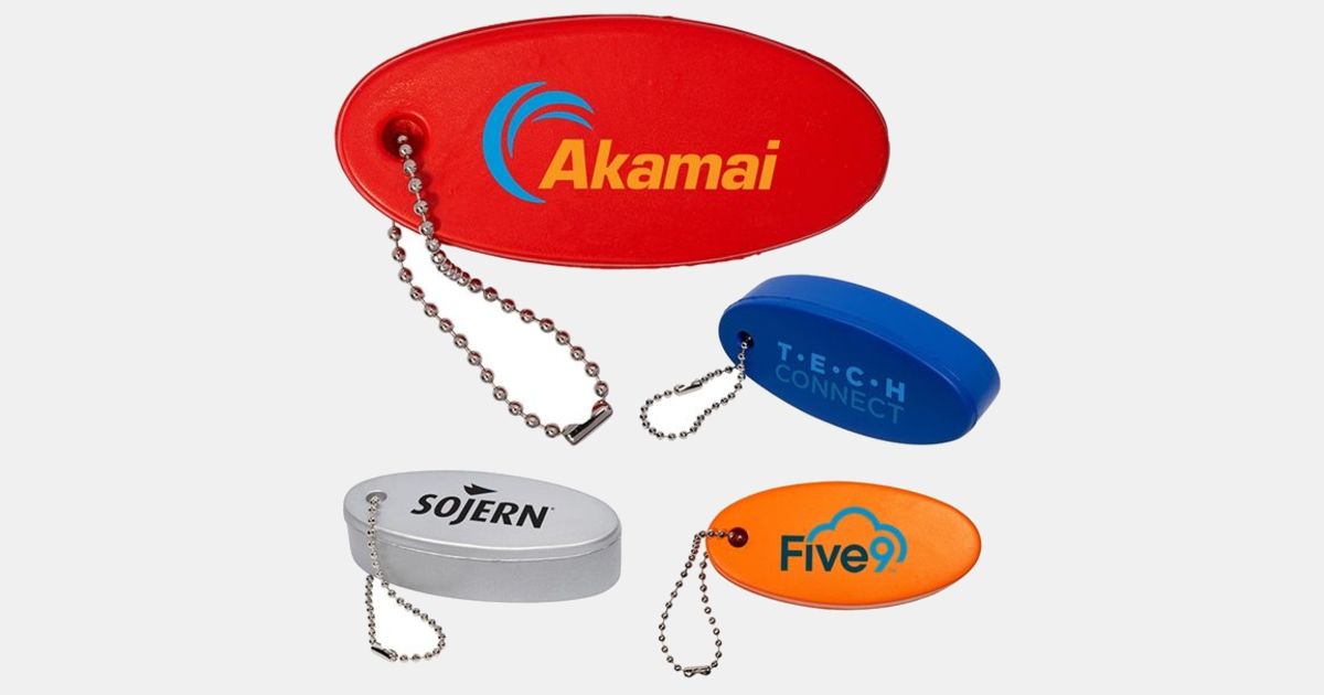 Floating Foam Key Chain with your logo | ImprintLogo.com