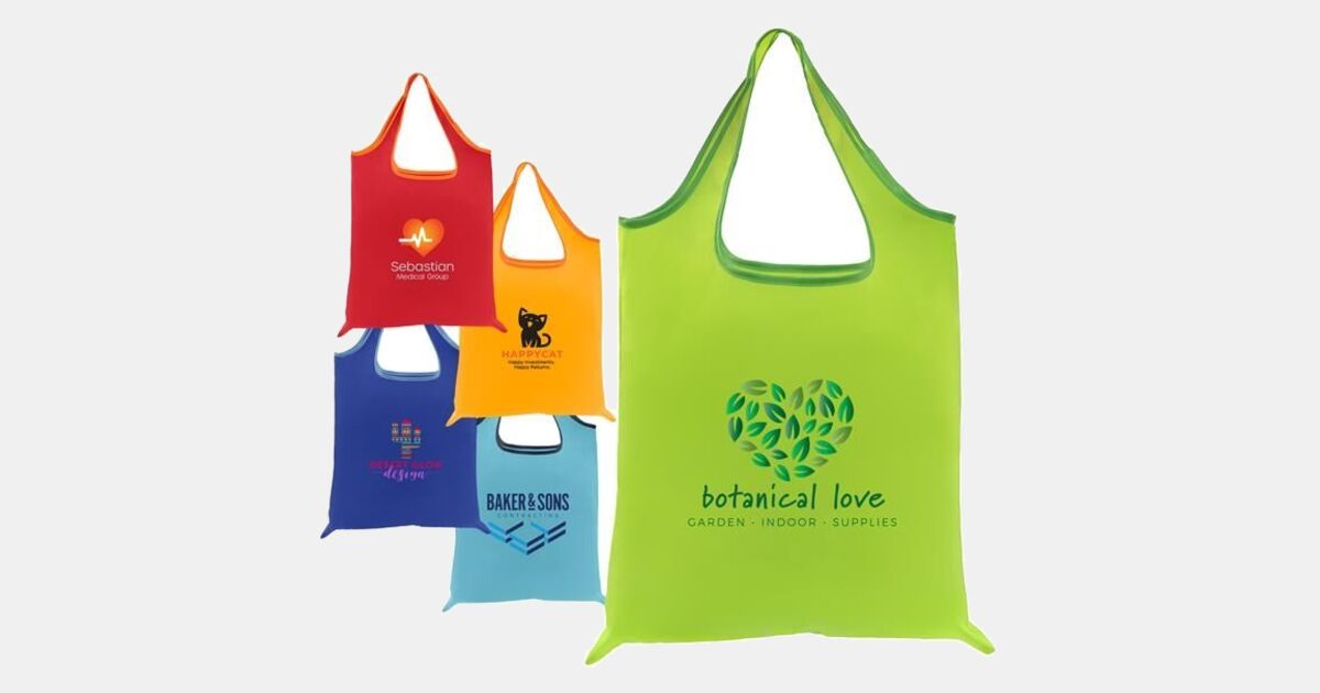 Custom Printed Florida Tote Bag with your logo | ImprintLogo.com