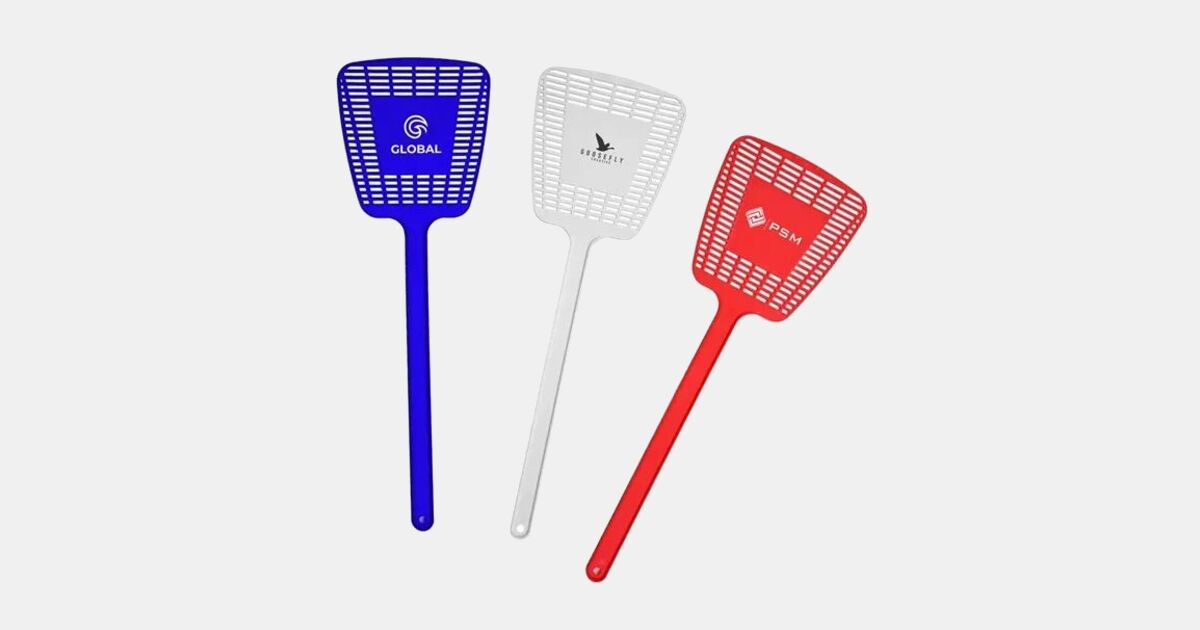 Custom Printed Fly Swatter with your logo | ImprintLogo.com