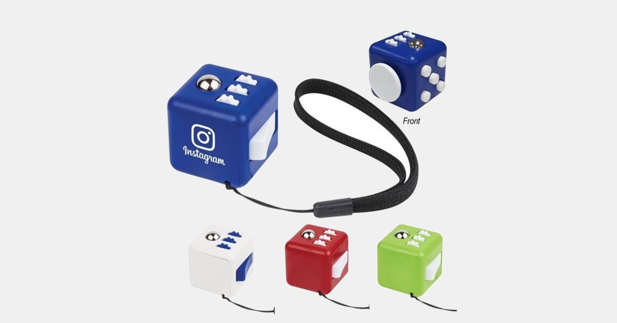 Printed Fun Cube with your logo | ImprintLogo.com