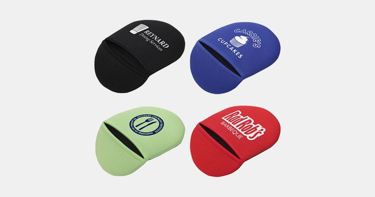 Custom Grip-It Neoprene Pot Holder with your logo | ImprintLogo.com