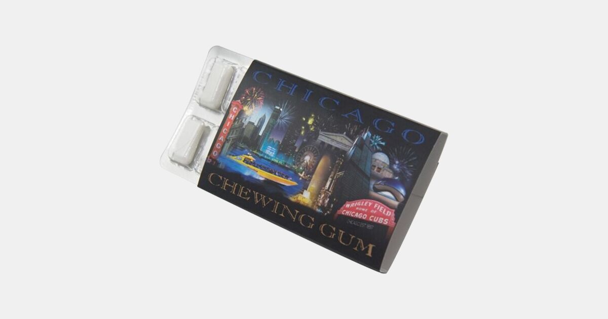12-Piece Billboard Gum Pack with your logo | ImprintLogo.com
