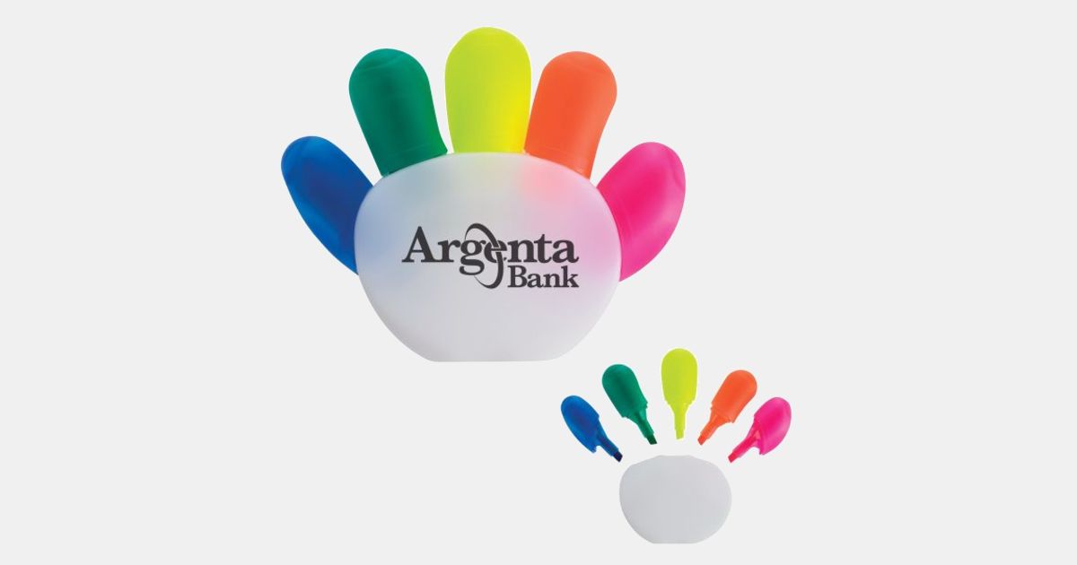 Custom Printed Handy Highlighter with your logo | ImprintLogo.com