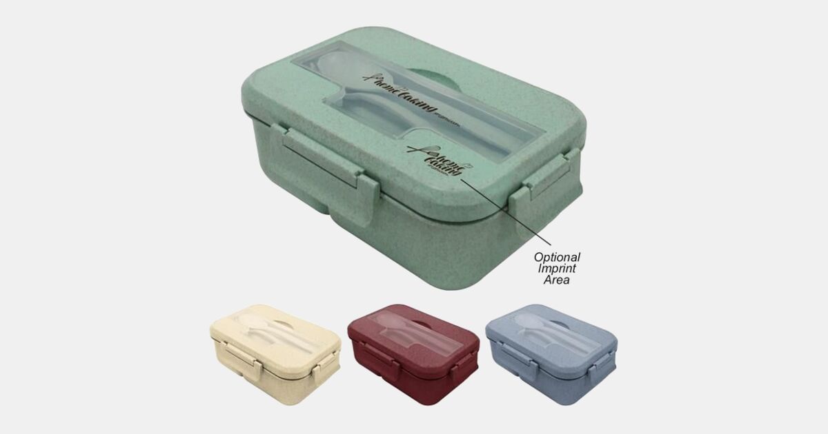 Harvest Bento Box with your logo | ImprintLogo.com