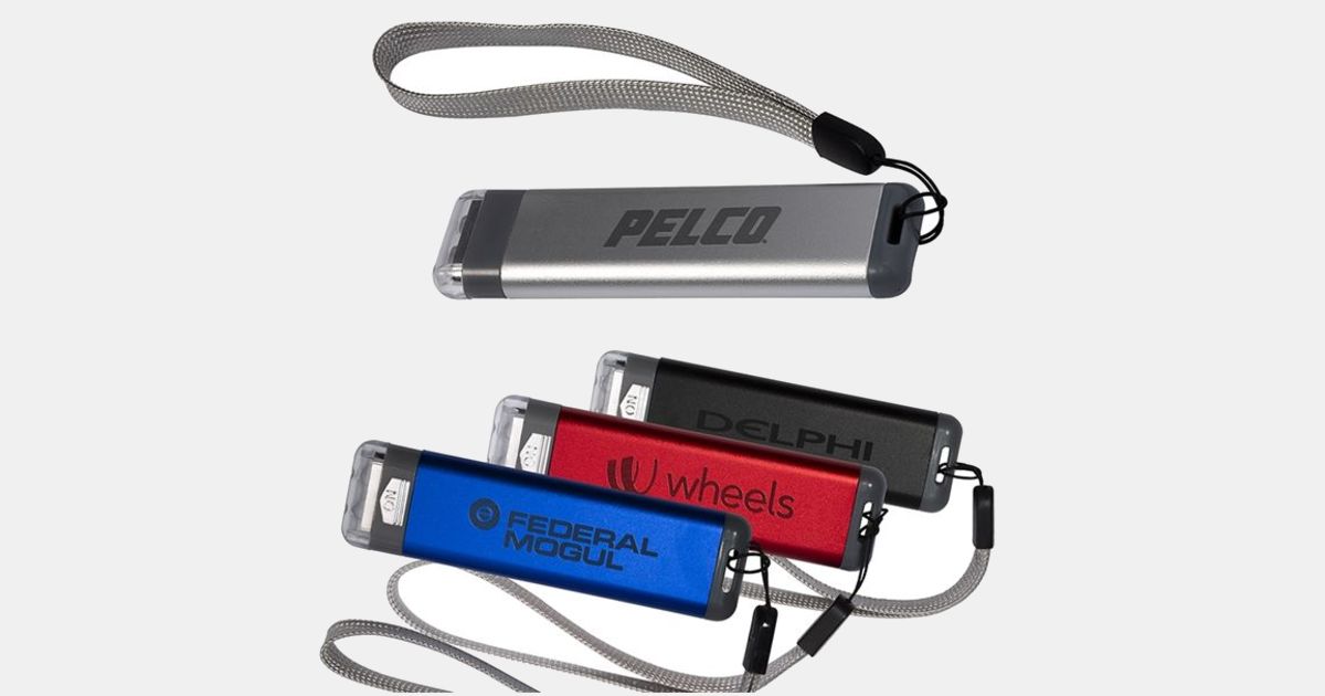 Imprinted Hopper LED Key Light with your logo | ImprintLogo.com